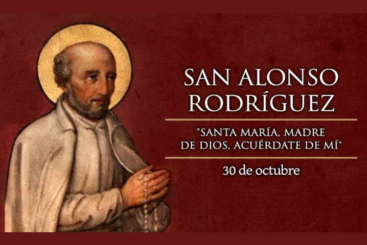 Hoy celebramos a San Alonso Rodríguez, padre de familia, jesuita y portero