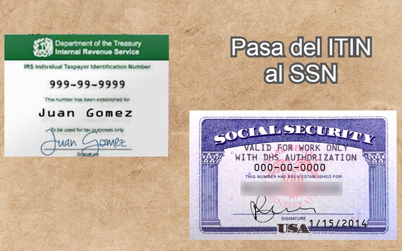 Así puedes pasar del ITIN al número del Seguro Social (SSN)