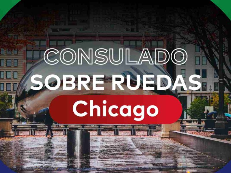 Consulado sobre ruedas de Chicago, fechas y lugares para abril de 2023