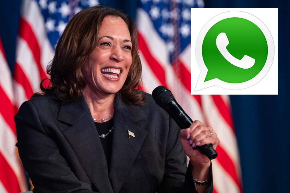 ¿Ya tienes el WhatsApp de Kamala Harris? Conoce su canal para latinos