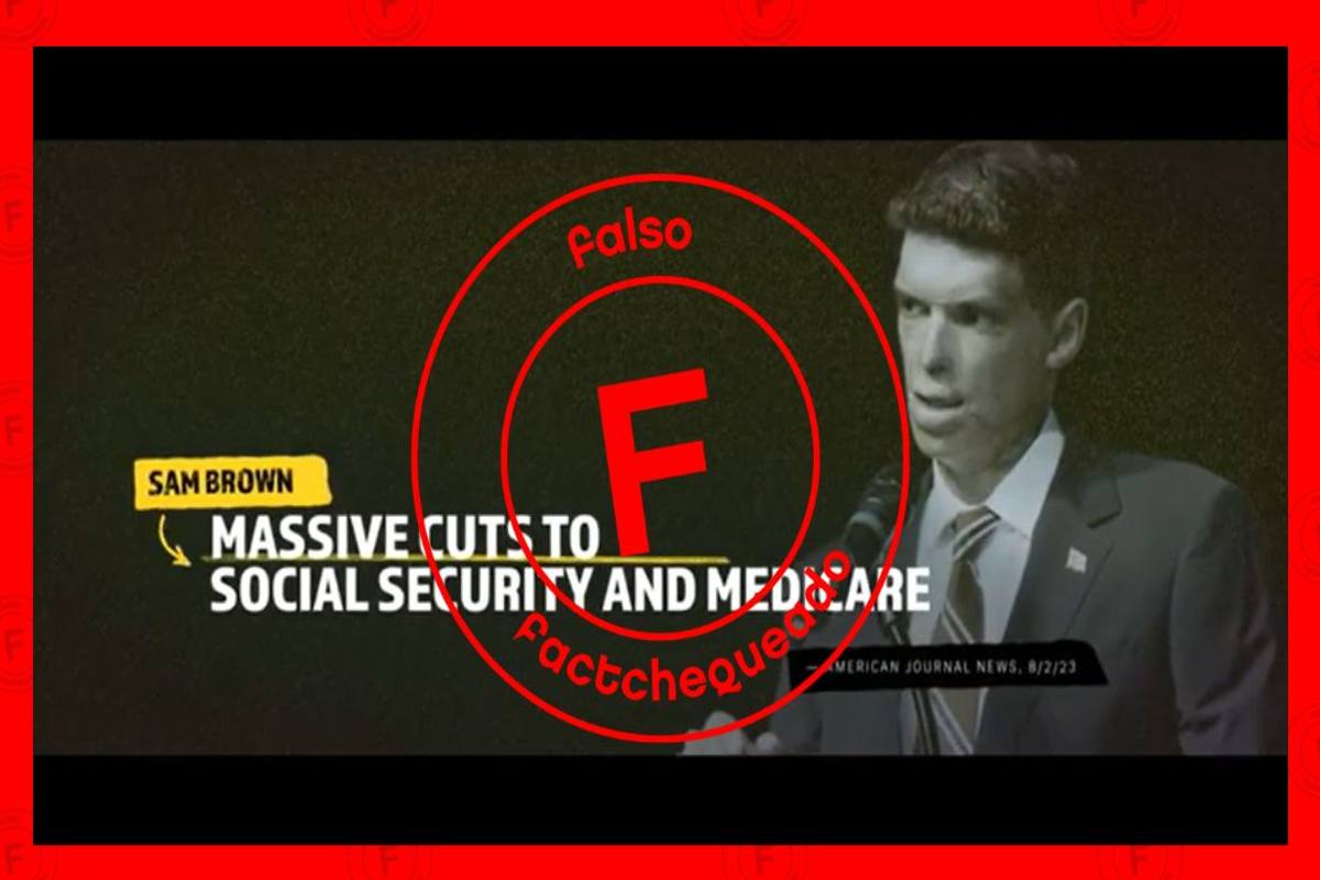 No, el candidato republicano al Senado en Nevada Sam Brown no apoyó la ...