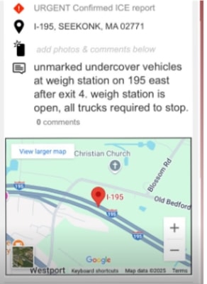 Checa las redadas de ICE en tiempo real