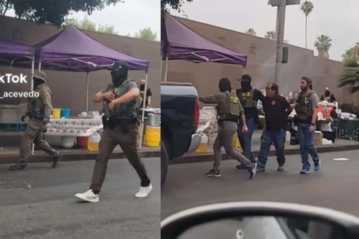 VIDEO | Redada afuera de un Home Depot en Hollywood termina en 30 ...