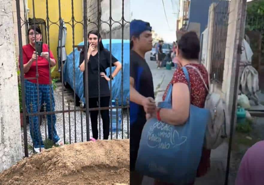 Familia que vivía en USA recupera su casa invadida en Tampico